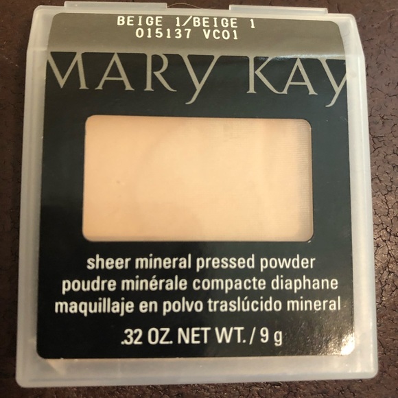 Mary Kay | Makeup | Nib Mary Kay Sheer Mineral Pressed Powder Beige ...